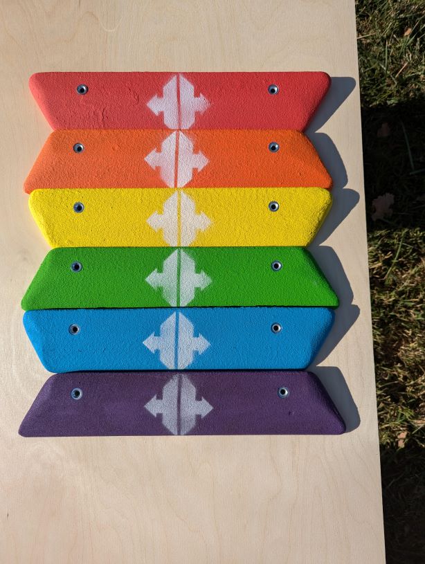 Rainbow Crimp Rail Set – Third Coast Climbing