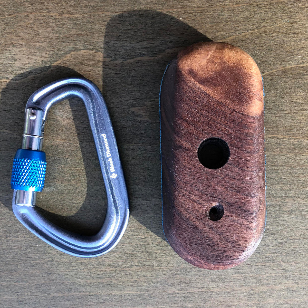 Pinch | Textured Wooden Climbing Holds in Walnut – Third Coast Climbing